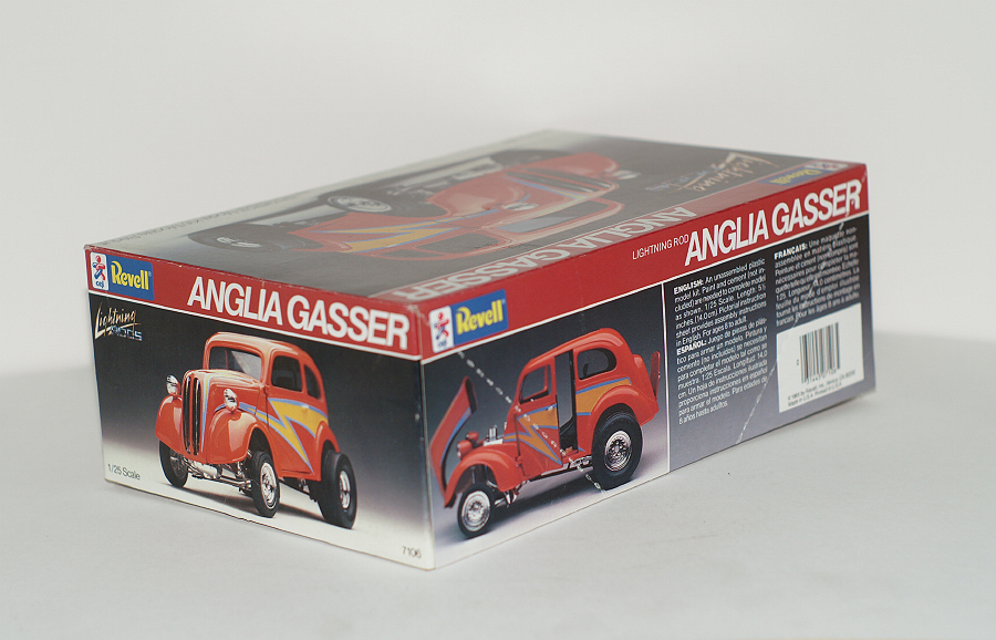 REVELL FORD ANGLIA GASSER STREET RODS MODEL KIT 1.25 SCALE | eBay